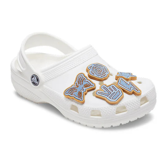 CROCS Jibbitz™ Shoe Charms - Denim Patch 5 Pack – Whiskey and Wildflowers