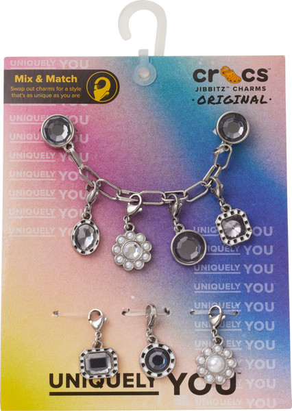 CROCS Jibbitz™ Shoe Charms - Silver Adjustable Charm Chain – Whiskey ...