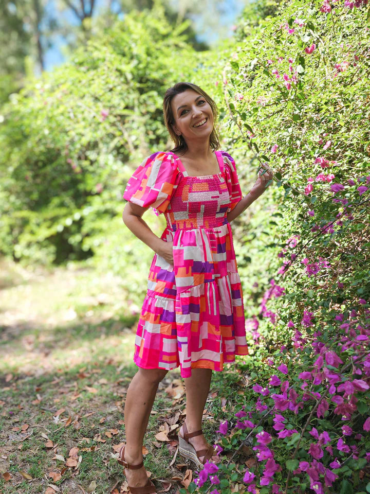 KashKiya Pink Paradise Dress – Whiskey and Wildflowers