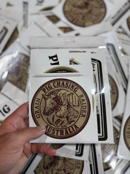 PCA Old School Sticker Pack – Whiskey and Wildflowers