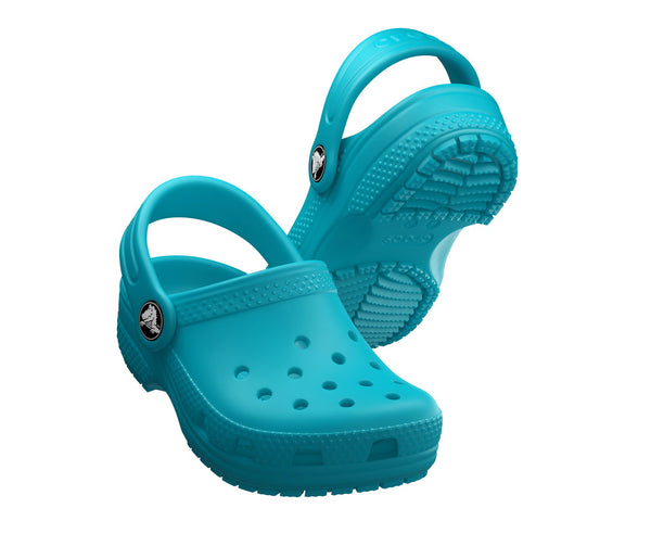 Crocs™ Kids Classic Clog - Turbo Teal – Whiskey and Wildflowers