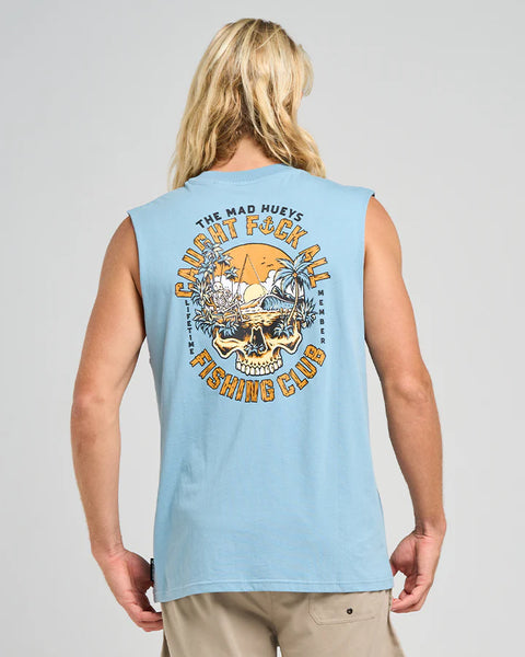 The Mad Hueys Caught Fk All Island Muscle - Steel Blue – Whiskey and ...