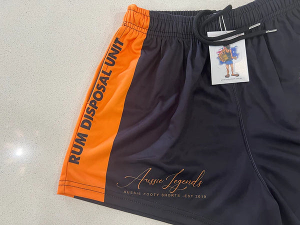 AFS "RUM RAGE V2!" Footy Shorts (With Pockets) – Whiskey and Wildflowers
