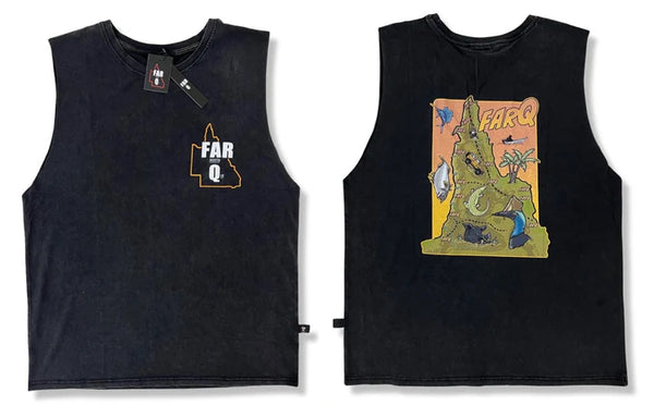 FARQ Singlet- Cape York Map – Whiskey and Wildflowers